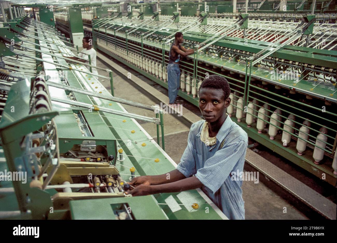 Textiles factory africa hi-res stock photography and images - Alamy