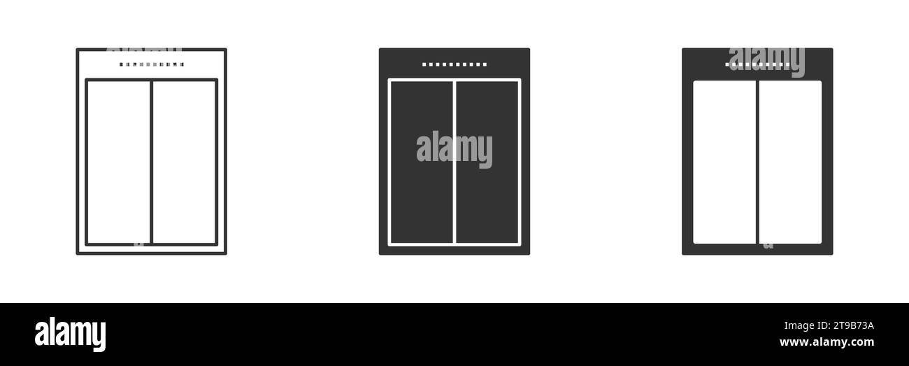 Elevator icon. Simple design. Vector illustration Stock Vector Image & Art - Alamy