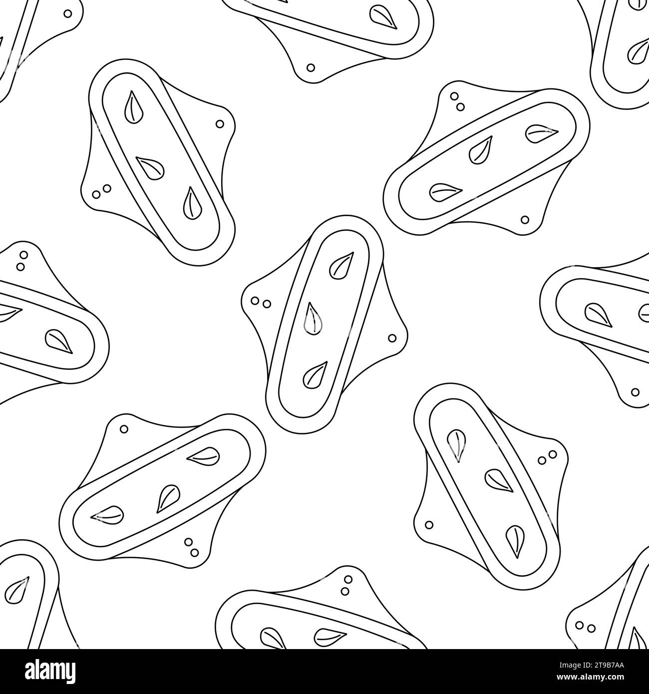 Reusable cloth sanitary Stock Vector Images - Alamy
