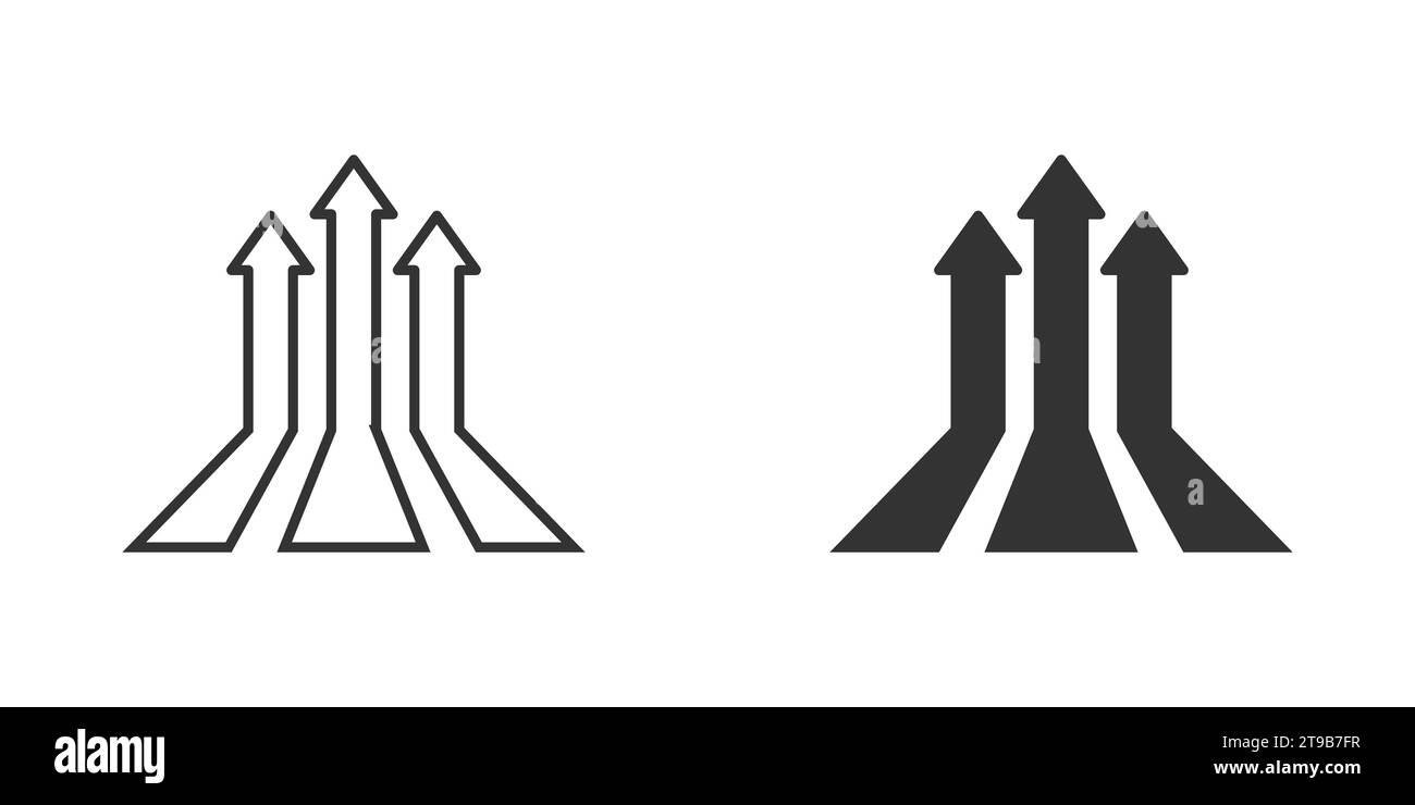 Three upward Black and White Stock Photos & Images - Alamy