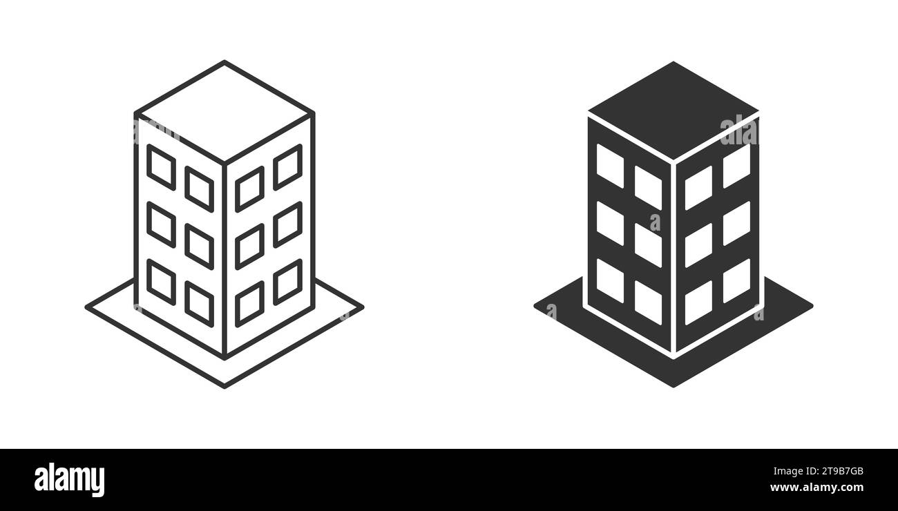 Building icon. Simple design. Vector illustration Stock Vector Image ...