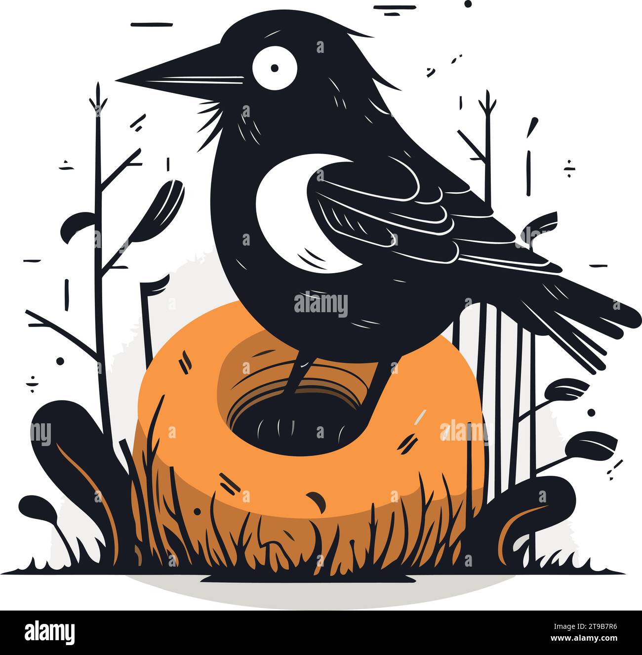 Sitting nest Stock Vector Images - Alamy