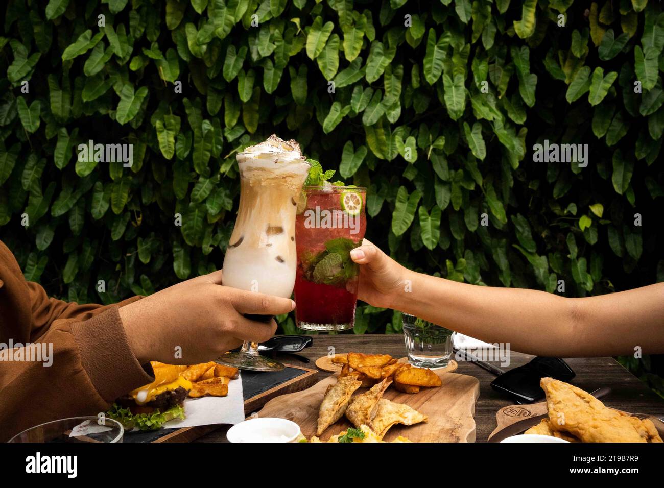 This picture encapsulates the diverse pleasures of sipping a luscious ...