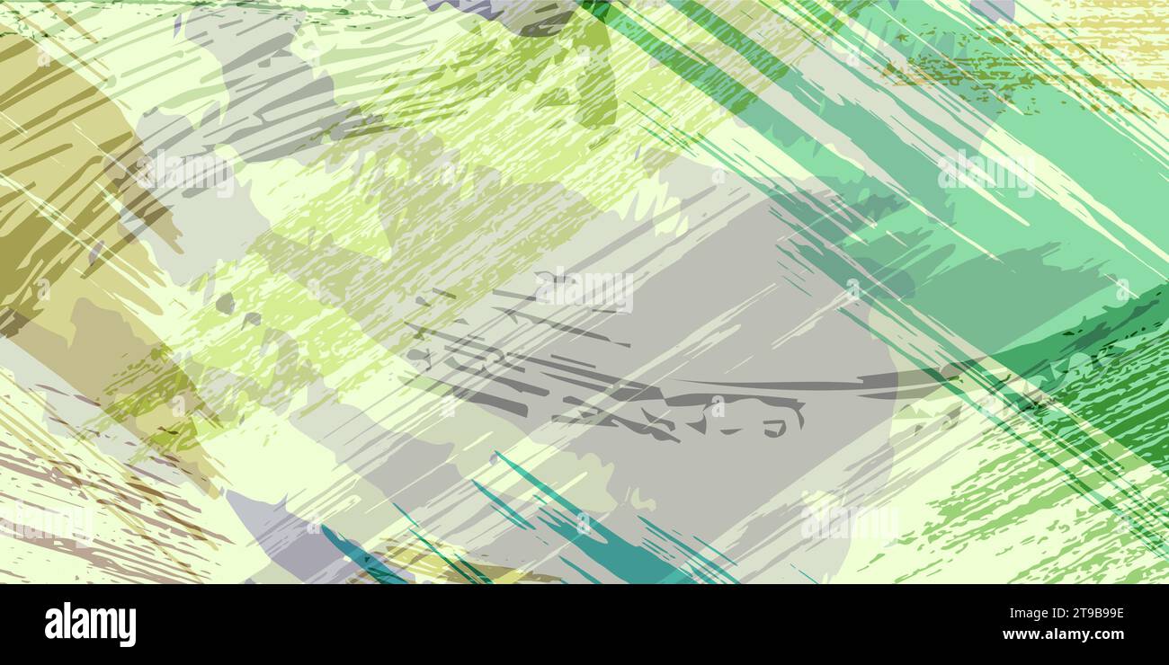 Abstract background with patches of colored paint. Template for ...