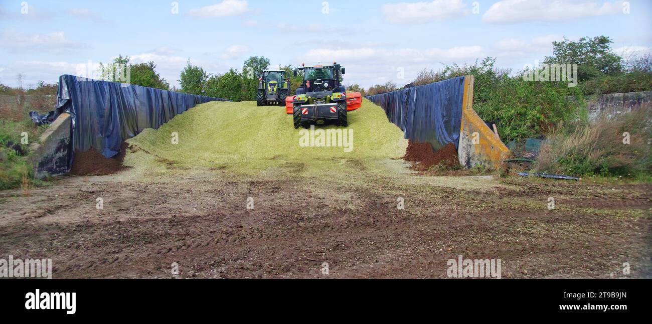 Bauernhof mit biogasanlage hi-res stock photography and images - Alamy