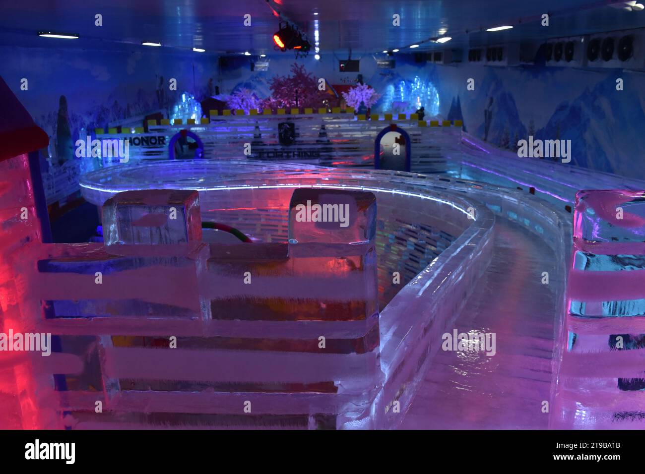 Snow, Ice World, Ice Sculptures playground, Phnomh Penh, Cambodia ...