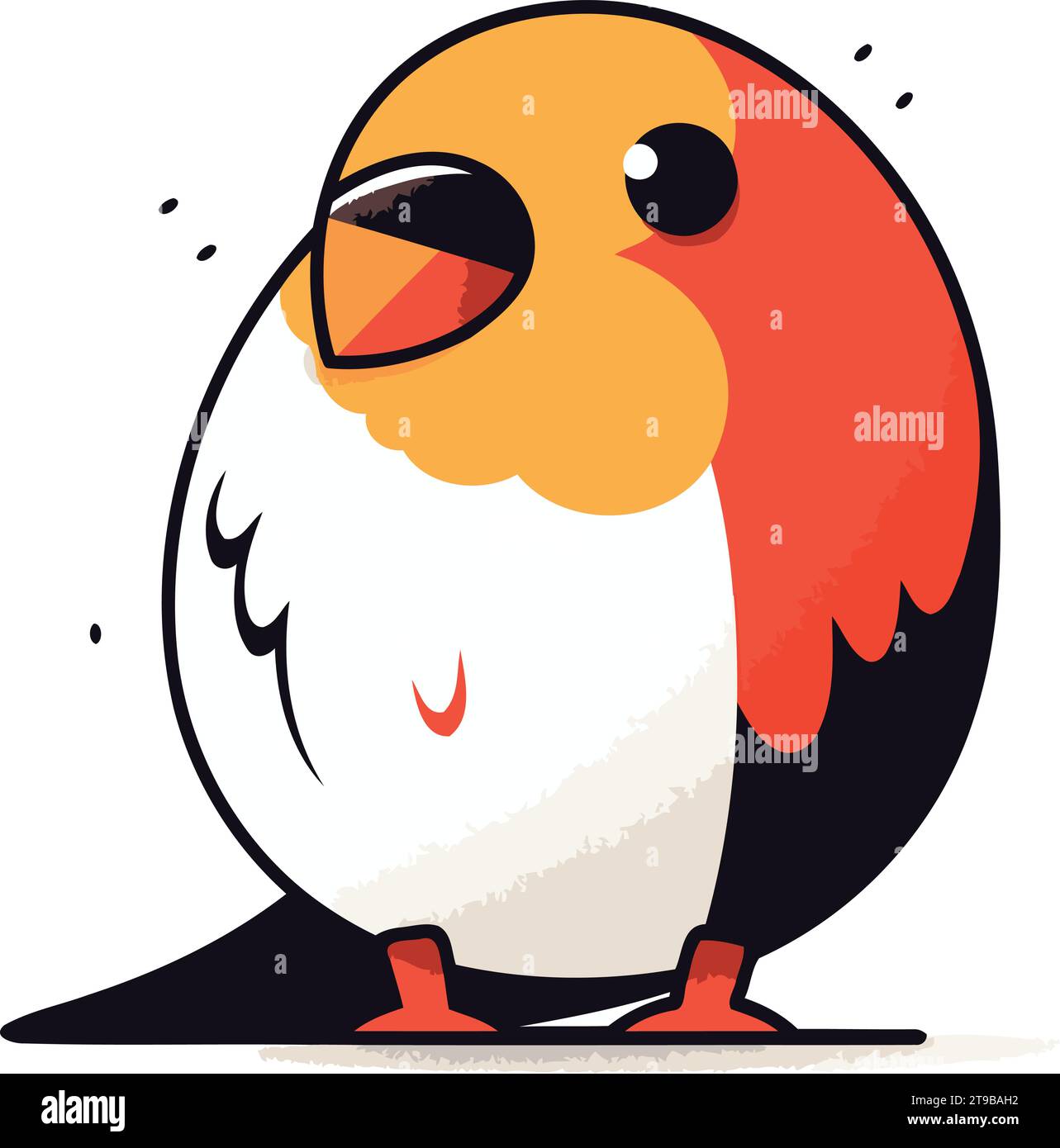 Robin vector Stock Vector Images - Alamy