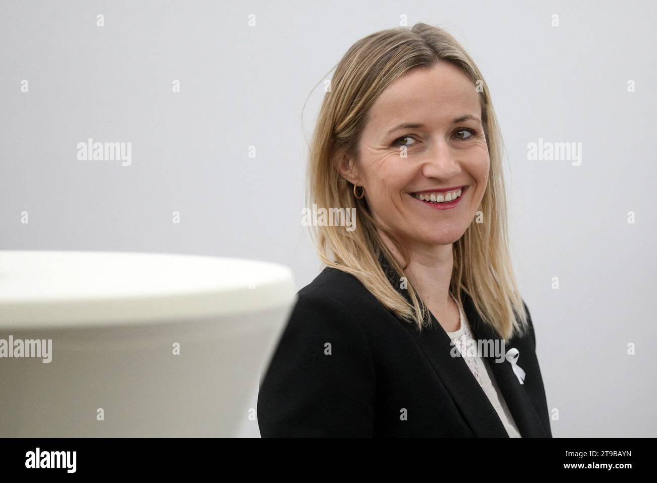 Paris, France. 24th Nov, 2023. Junior Minister for Gender Equality ...
