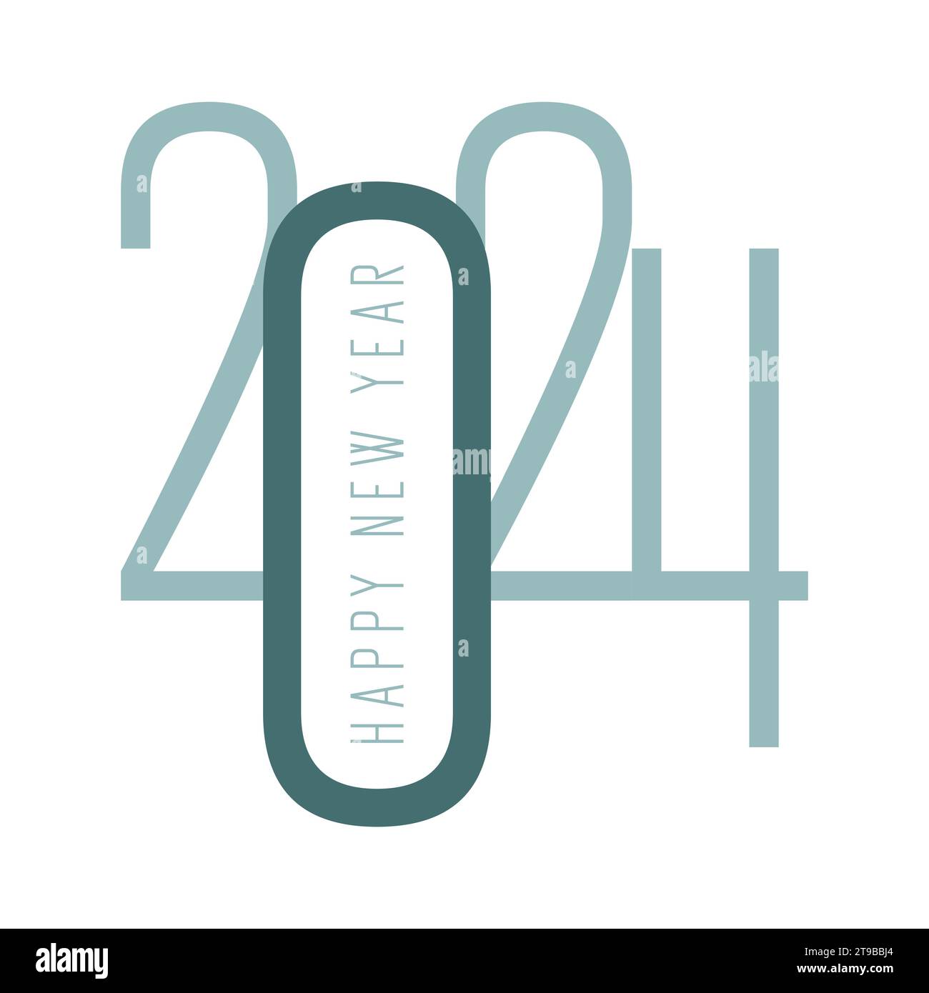 Happy new year modern Stock Vector Images - Alamy