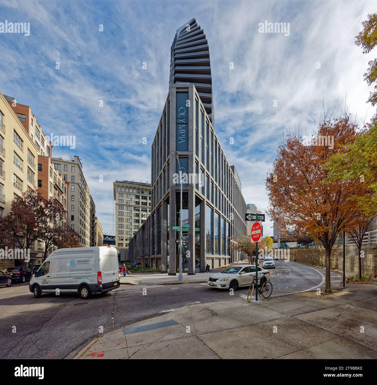 Olympia DUMBO is a 33-story sail-shaped glass and steel mixed-use condo ...