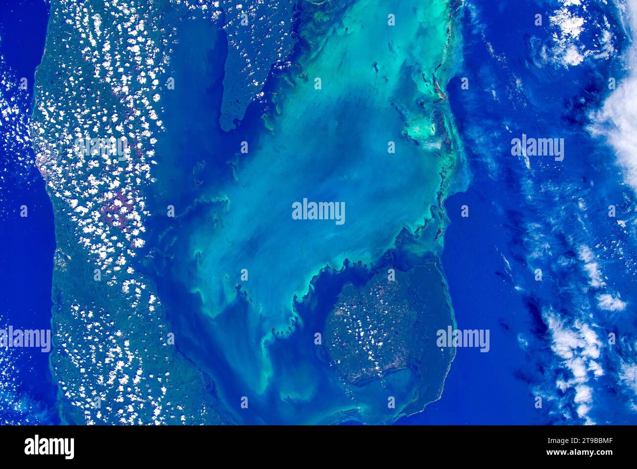 Beauty in nature. Planet Earth feature or detail. Aerial view from the ...