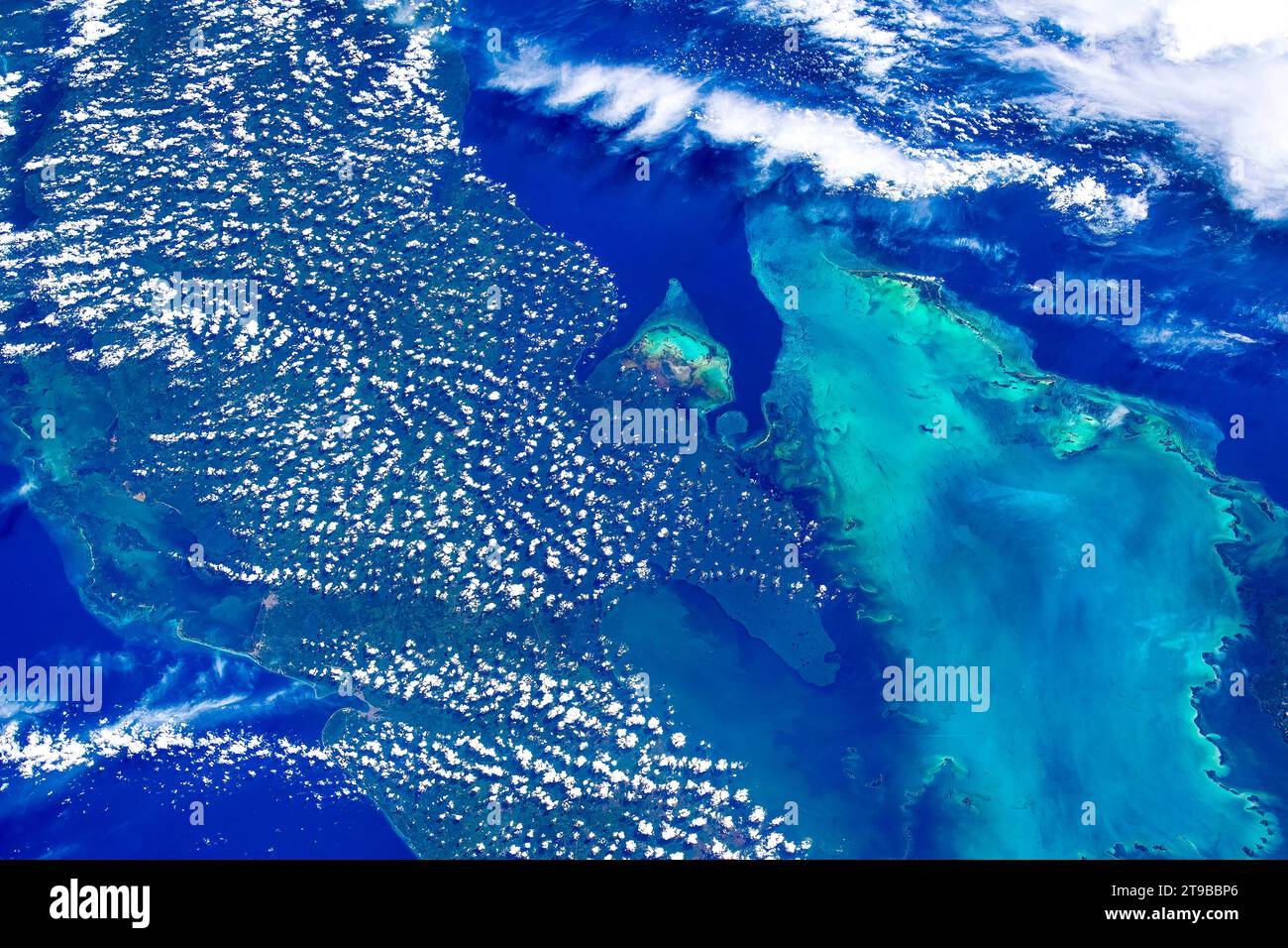 Cuba satellite hi-res stock photography and images - Alamy