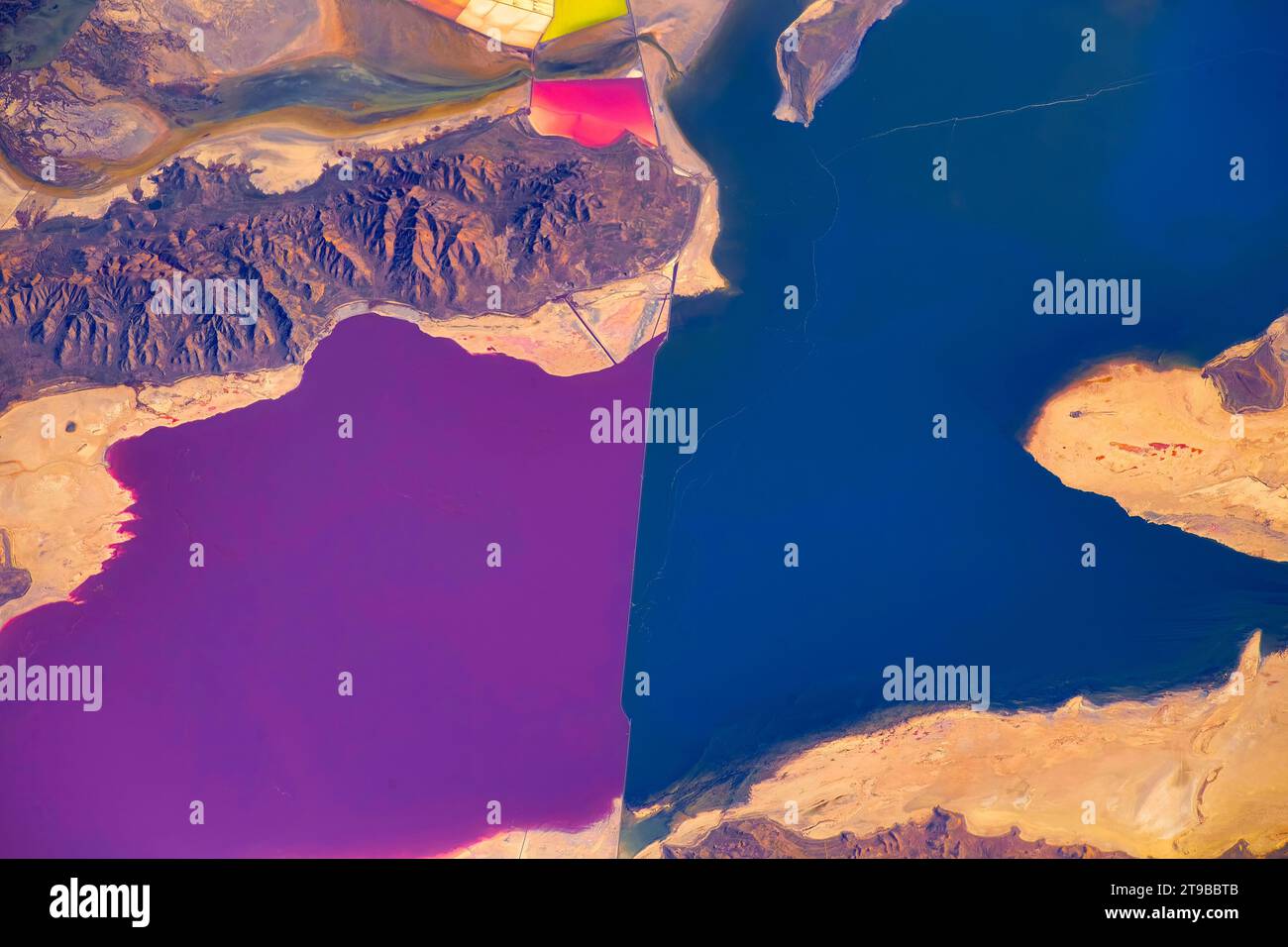 Aerial great salt lake hi-res stock photography and images - Alamy