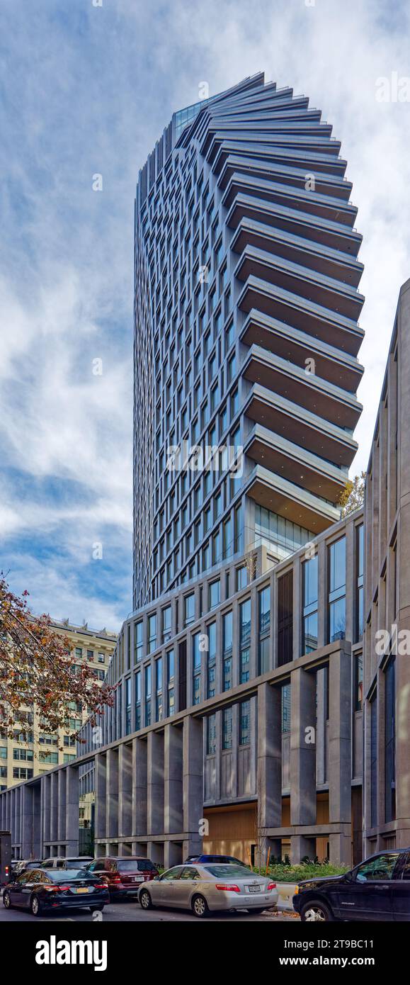 Olympia DUMBO is a 33-story sail-shaped glass and steel mixed-use condo ...