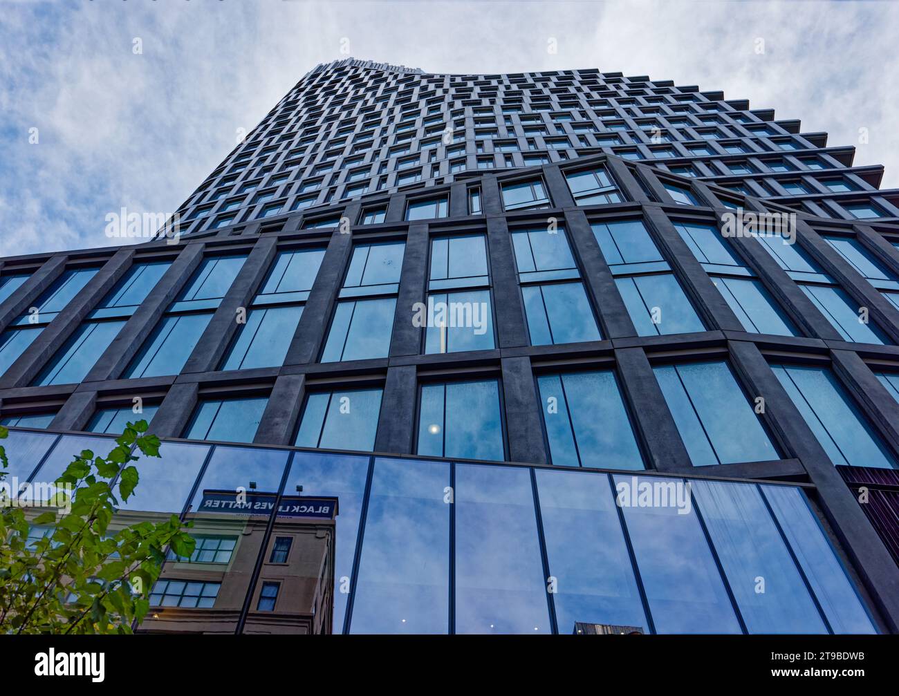Olympia DUMBO is a 33-story sail-shaped glass and steel mixed-use condo ...