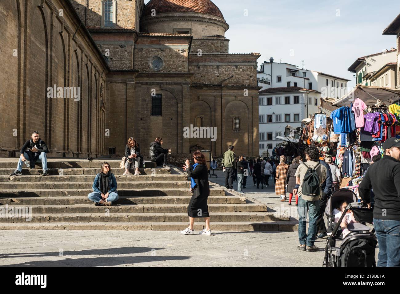 Street Scene, Firenze, Italy Stock Photo - Alamy