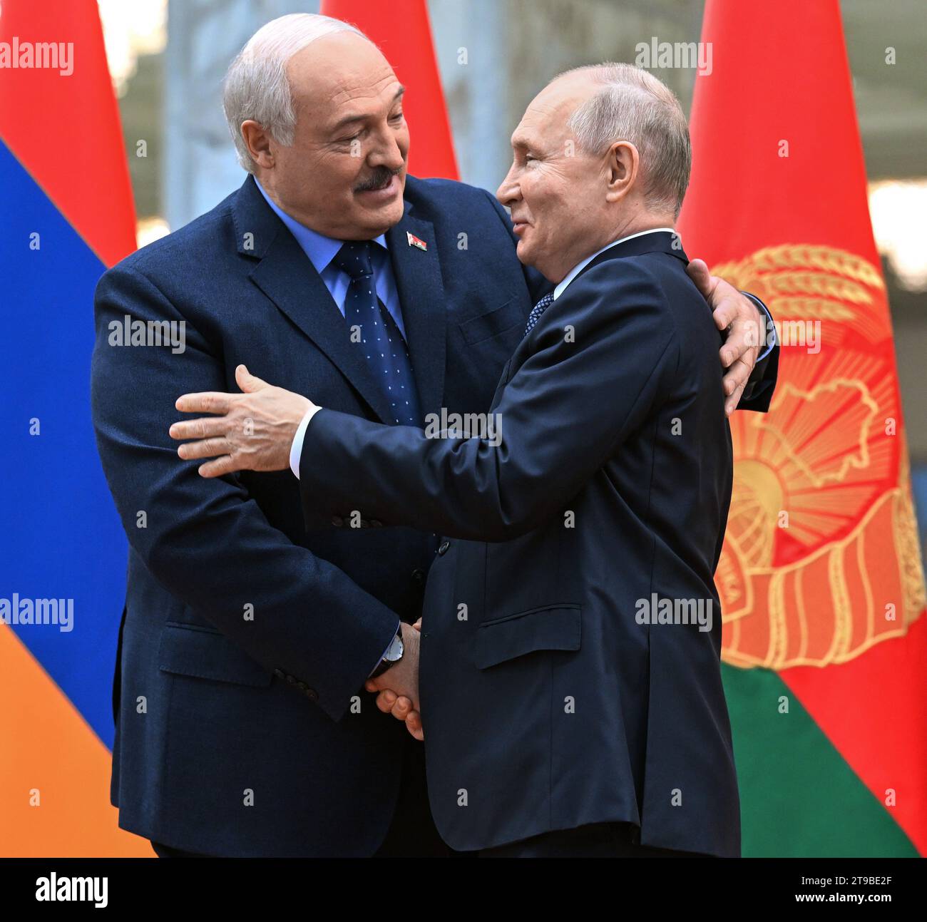 Working trip of Russian President Vladimir Putin to Minsk. Summit of ...