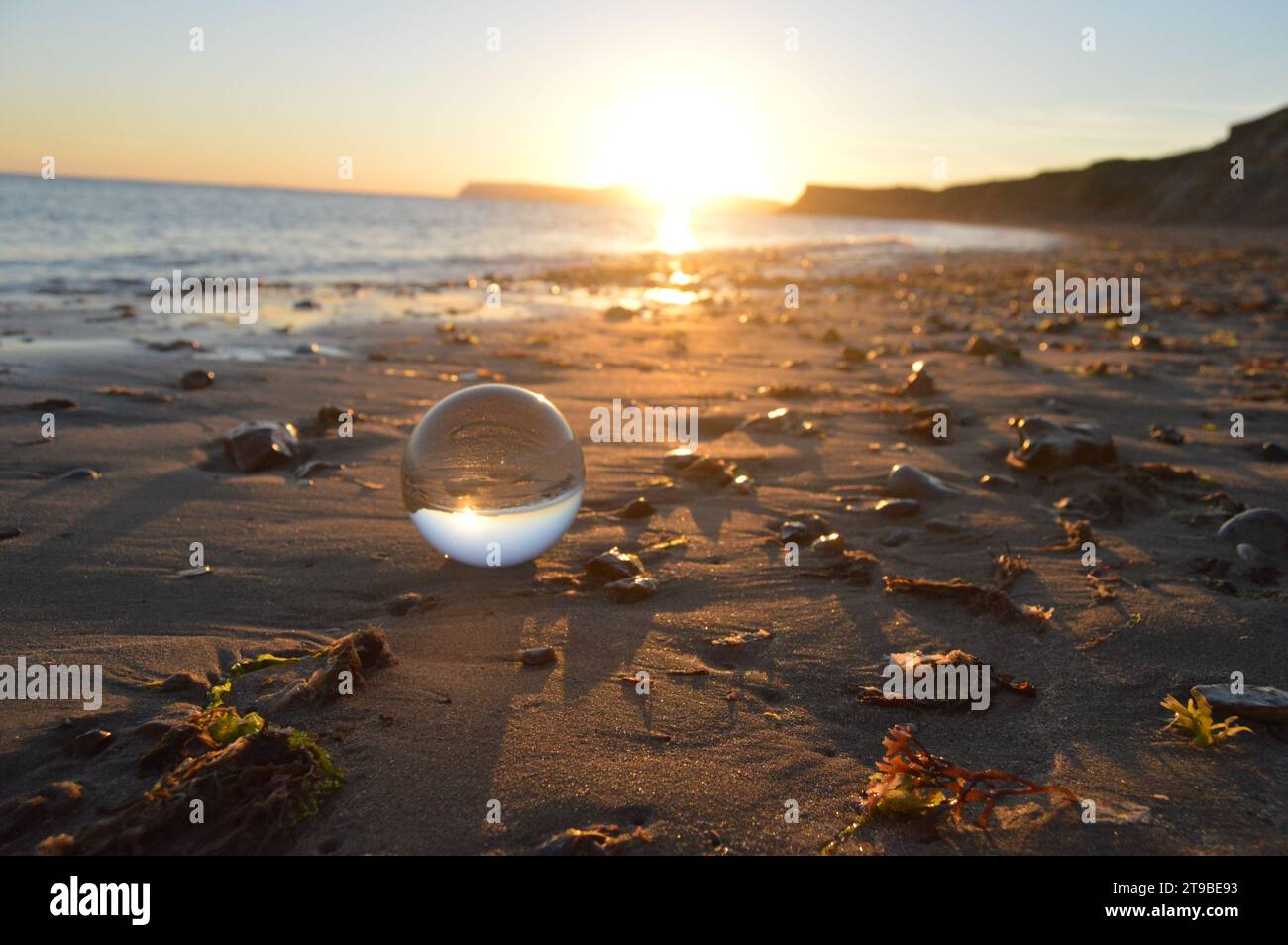 Glass ball distortion hi-res stock photography and images - Alamy