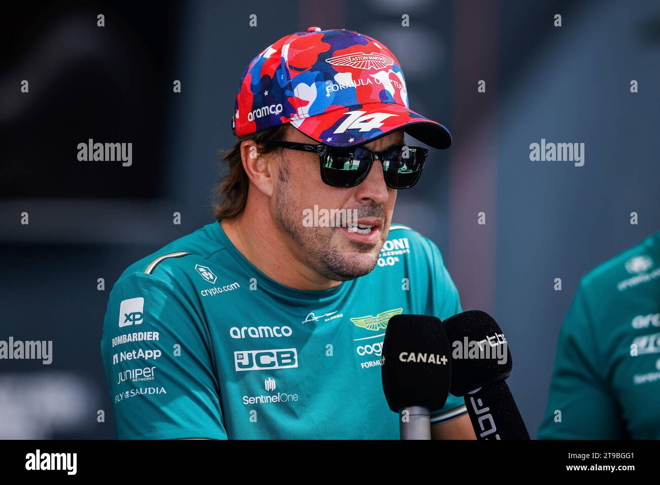 Austin, USA. 19th Oct, 2023. #14 Fernando Alonso (ESP, Aston Martin ...