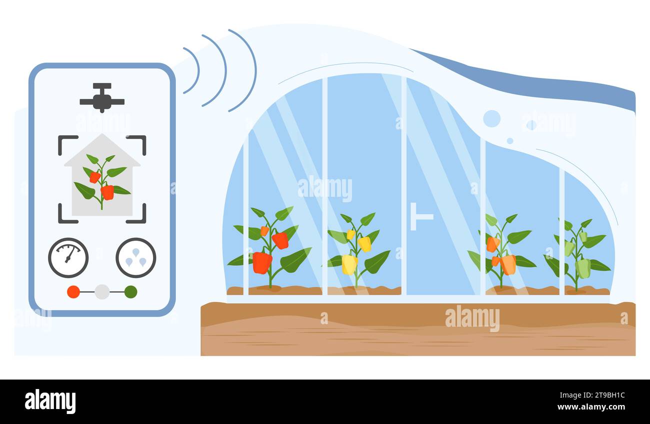 Remote control of intelligent agricultural greenhouse system using ...