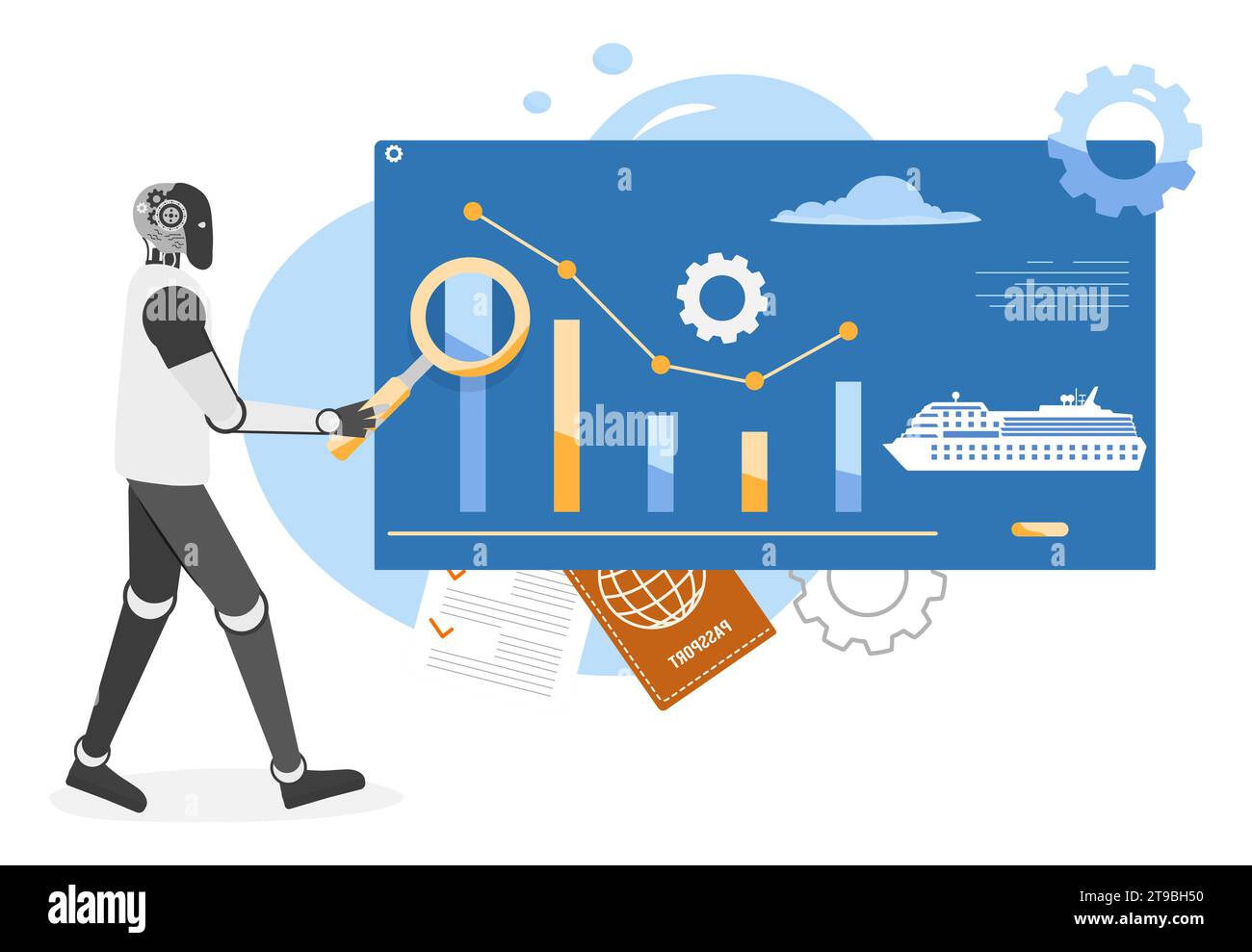 Cruise ship innovation Stock Vector Images - Alamy
