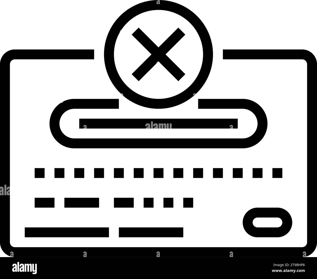 Card declined store hi-res stock photography and images - Alamy