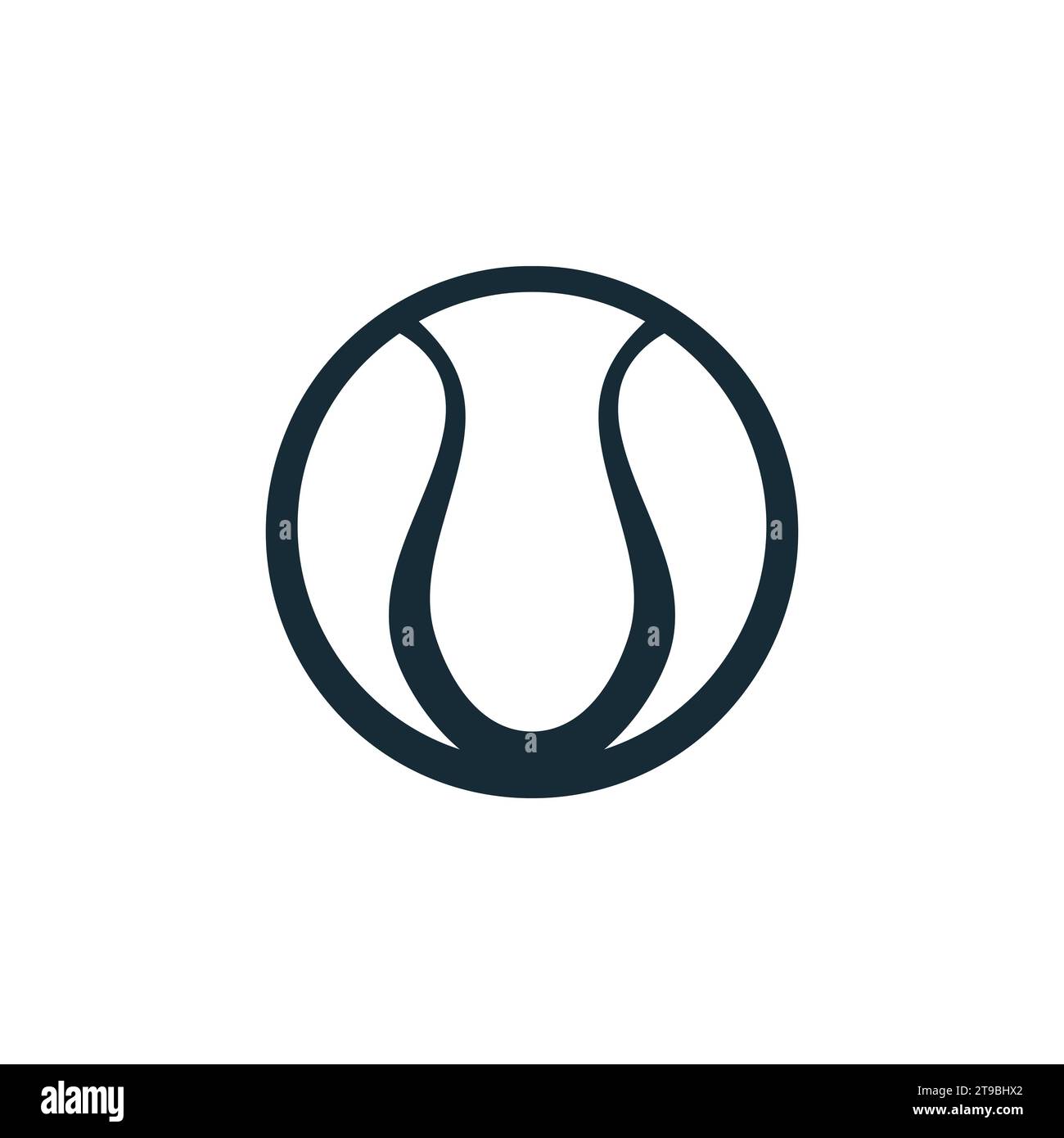 Bounce tennis ball Stock Vector Images - Alamy