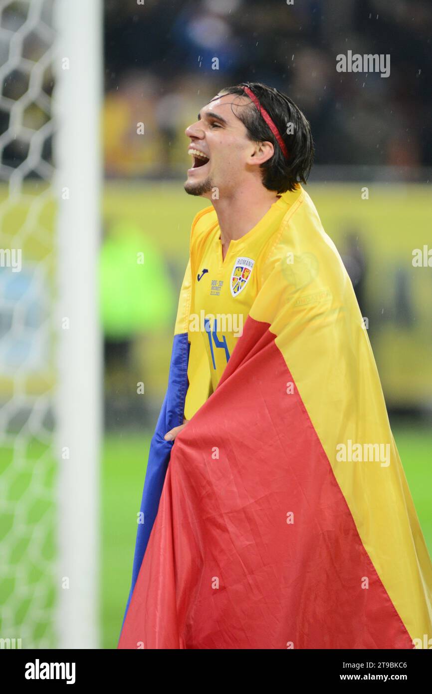 Ianis Hagi after the game Romania vs Switzerland 21.11.2023 , Bucharest ...