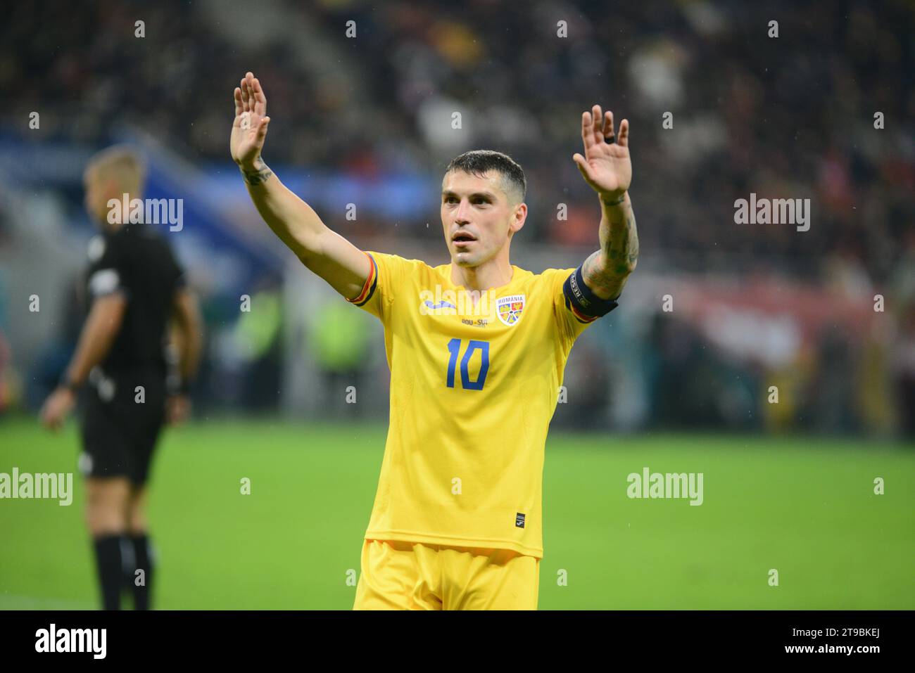 Euro 2024 qualification game Romania X Switzerland 23.11.2023 ...