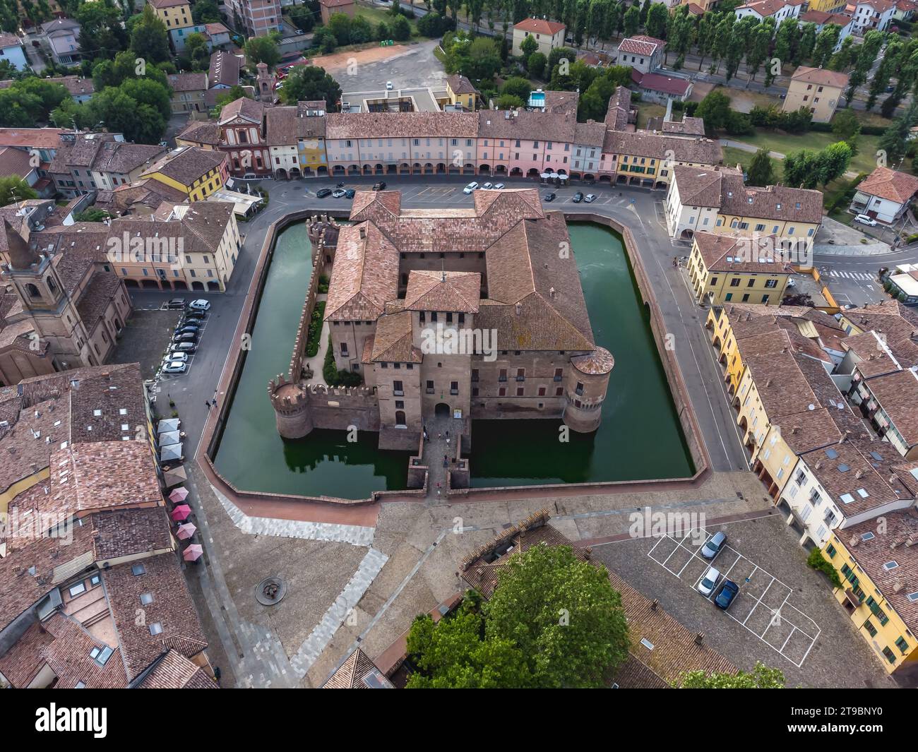 La rocca ed il borgo Stock Photo - Alamy