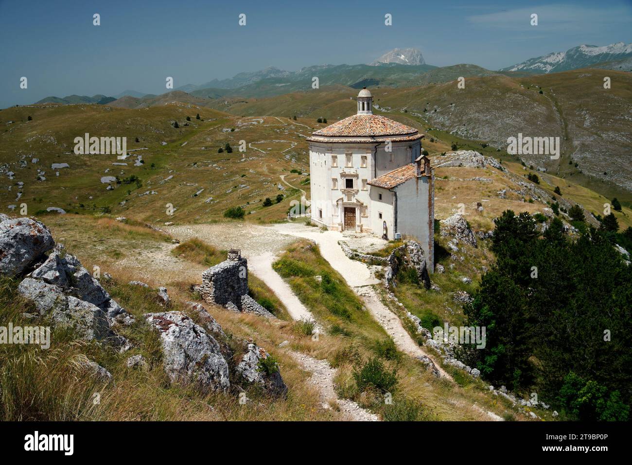 Chiesa di Santa Maria della Pieta,Rocca Calascio,Province of L' Aquila ...