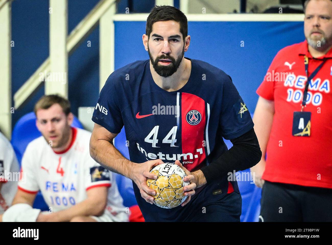 Paris, France, France. 22nd Nov, 2023. Nikola KARABATIC of PSG during ...