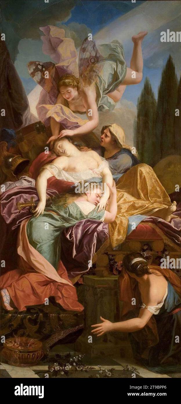 The Aeneid: The Death of Dido 1715-17 by Antoine Coypel Stock Photo - Alamy The Aeneid: The Death of Dido 1715-17 by Antoine Coypel Stock Photo - Alamy