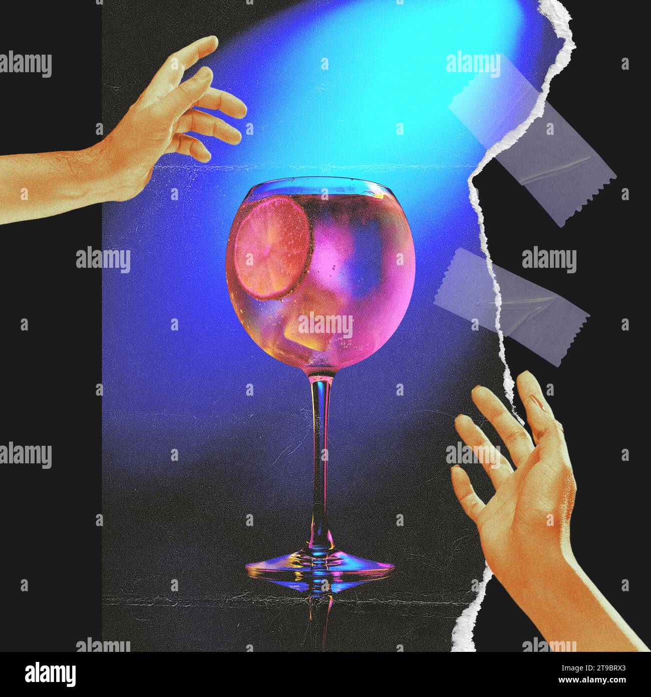 Aperol spritz glass illustration hi-res stock photography and images ...
