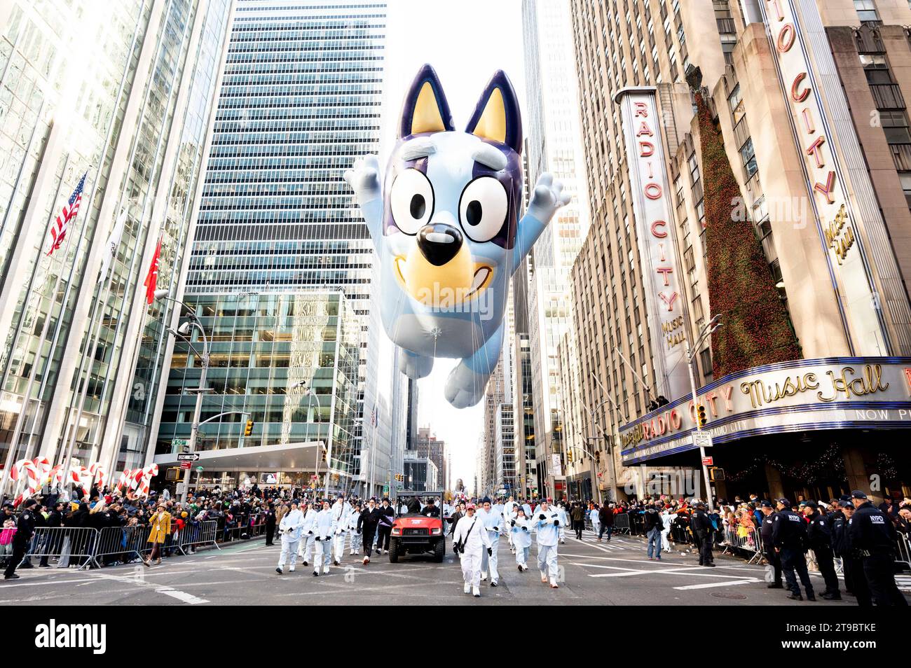 November 24, 2022, New York City, New York, United States: The Bluey ...