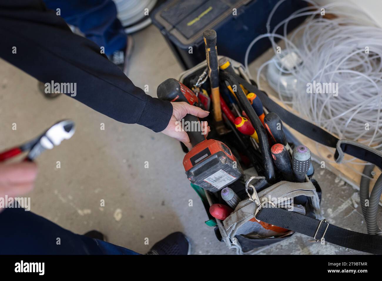 Electrical tools hi-res stock photography and images - Alamy