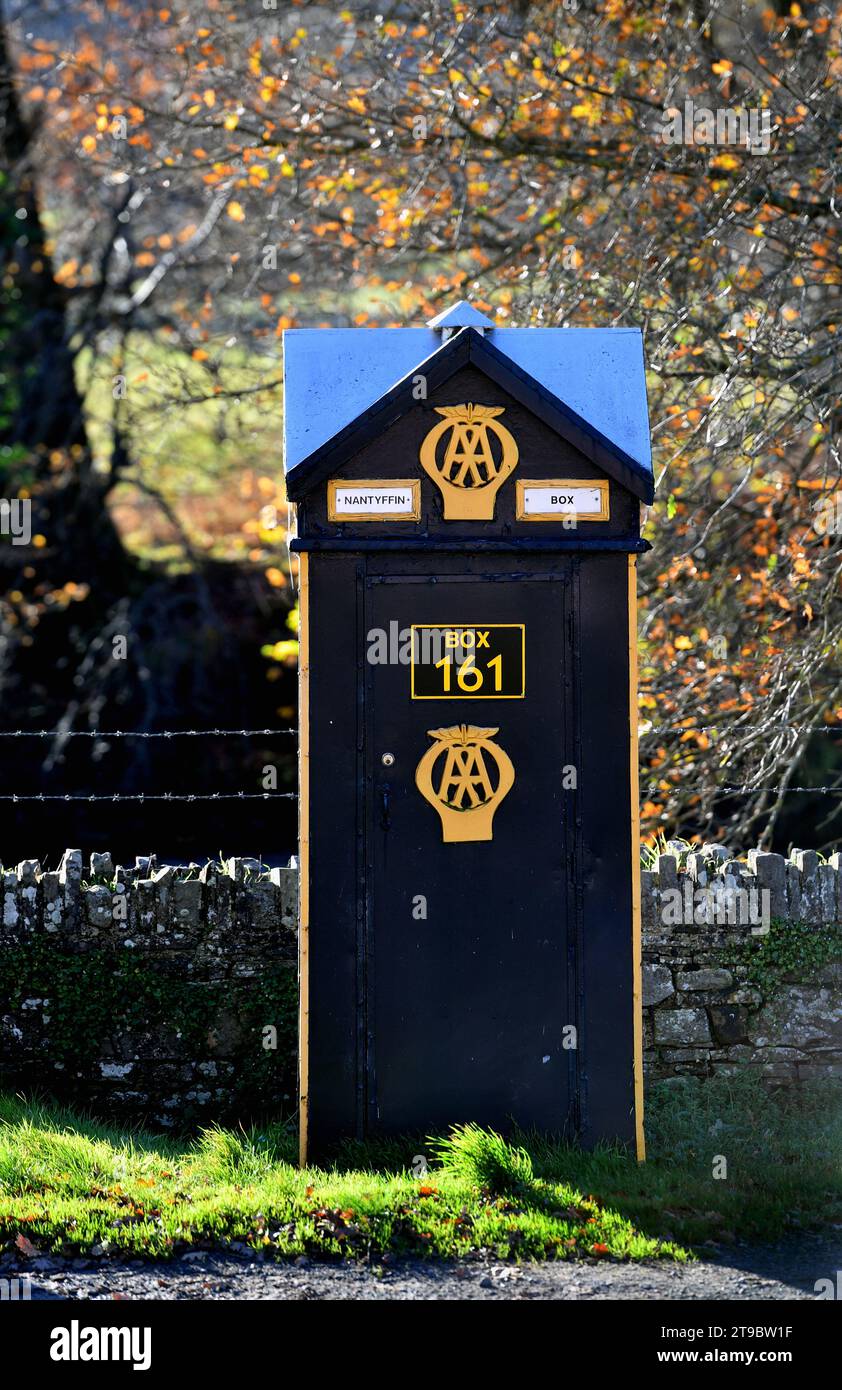 The AA (Automobile Association) Box 161 - a reminder of decades past ...