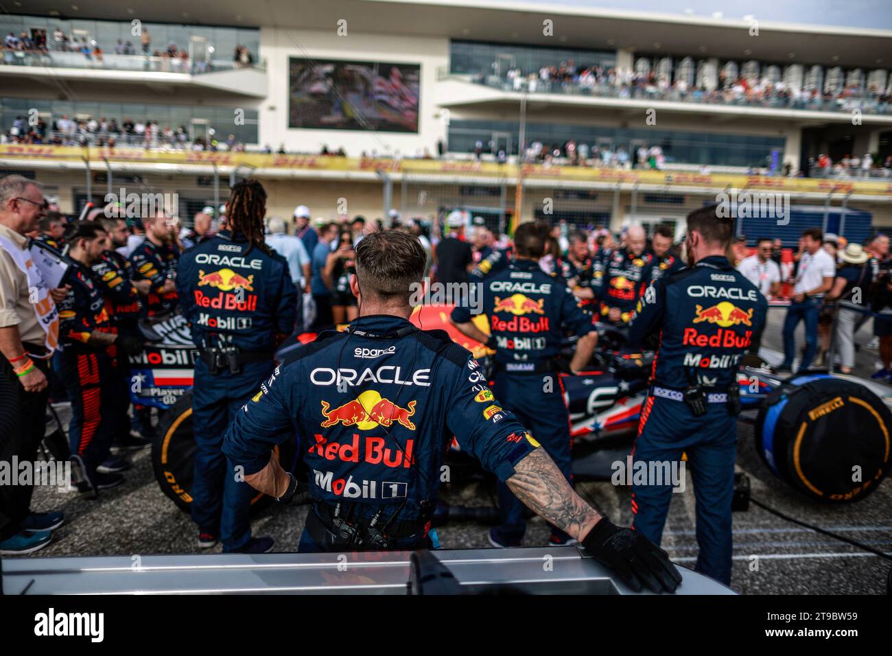 Austin, USA. 21st Oct, 2023. Oracle Red Bull Racing Team, F1 Grand Prix ...