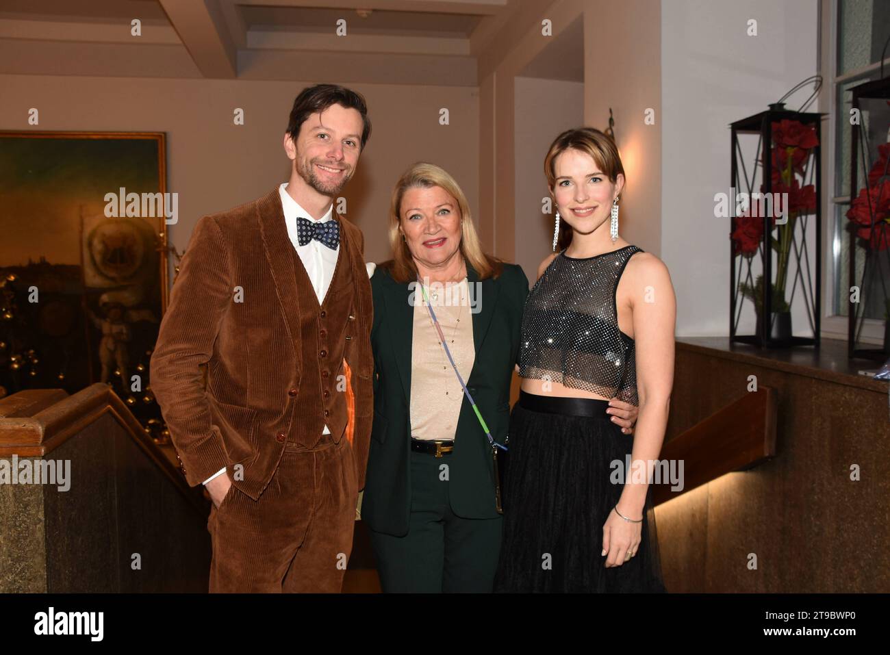 Jonathan Beck Schauspieler Inga Pudenz Agentur Leonie Brill Schauspielerin Muenchen 23.11.2023 ...