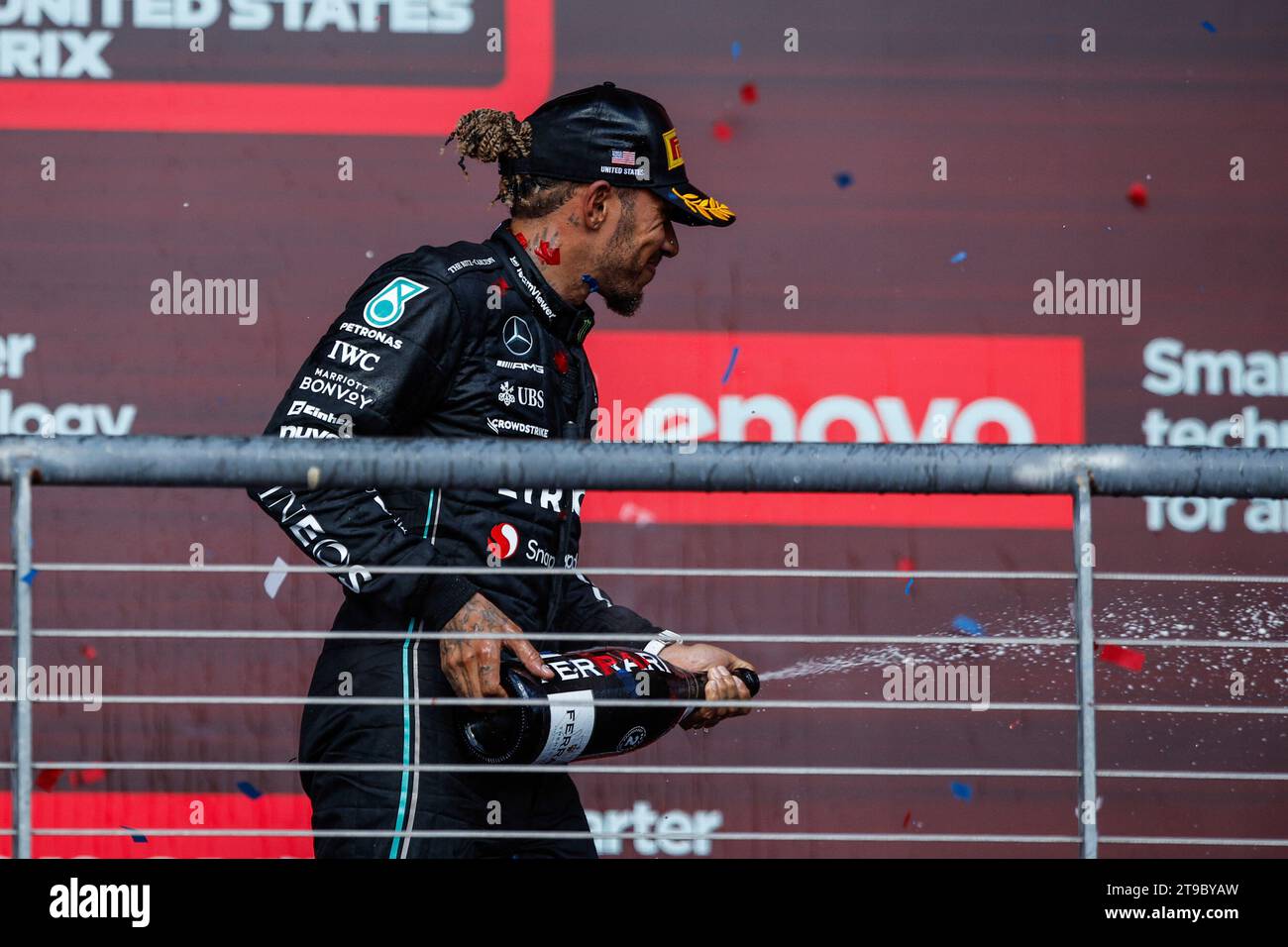 Austin, USA. 22nd Oct, 2023. #44 Lewis Hamilton (GBR, Mercedes-AMG ...