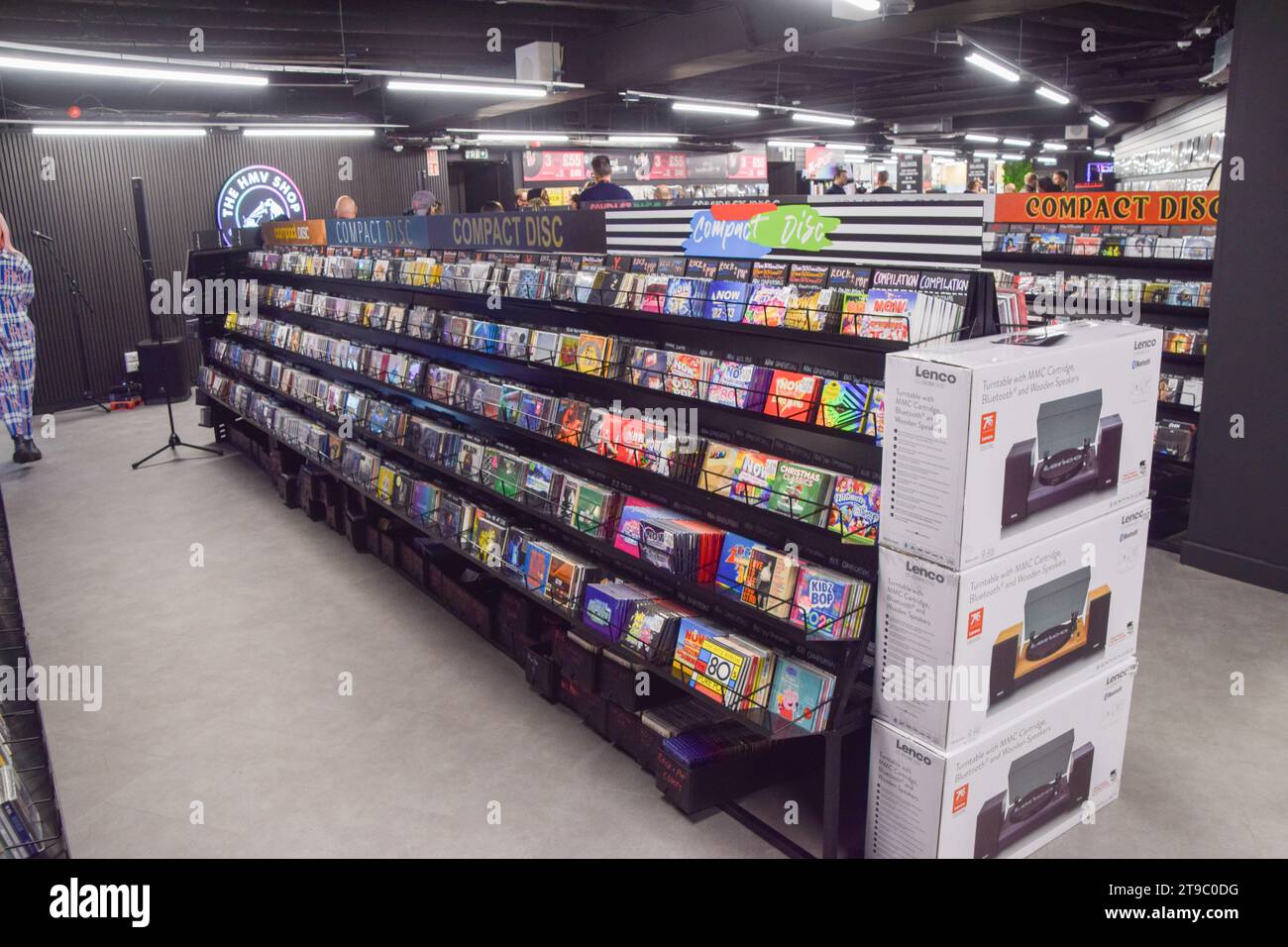 London, England, UK. 24th Nov, 2023. Shelves at the iconic ...