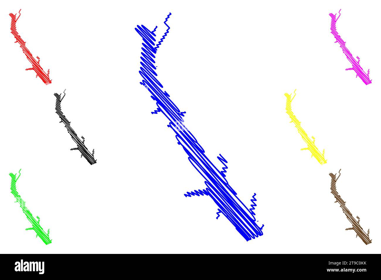 Lake Tuttle Creek Reservoir (United States of America, North America ...