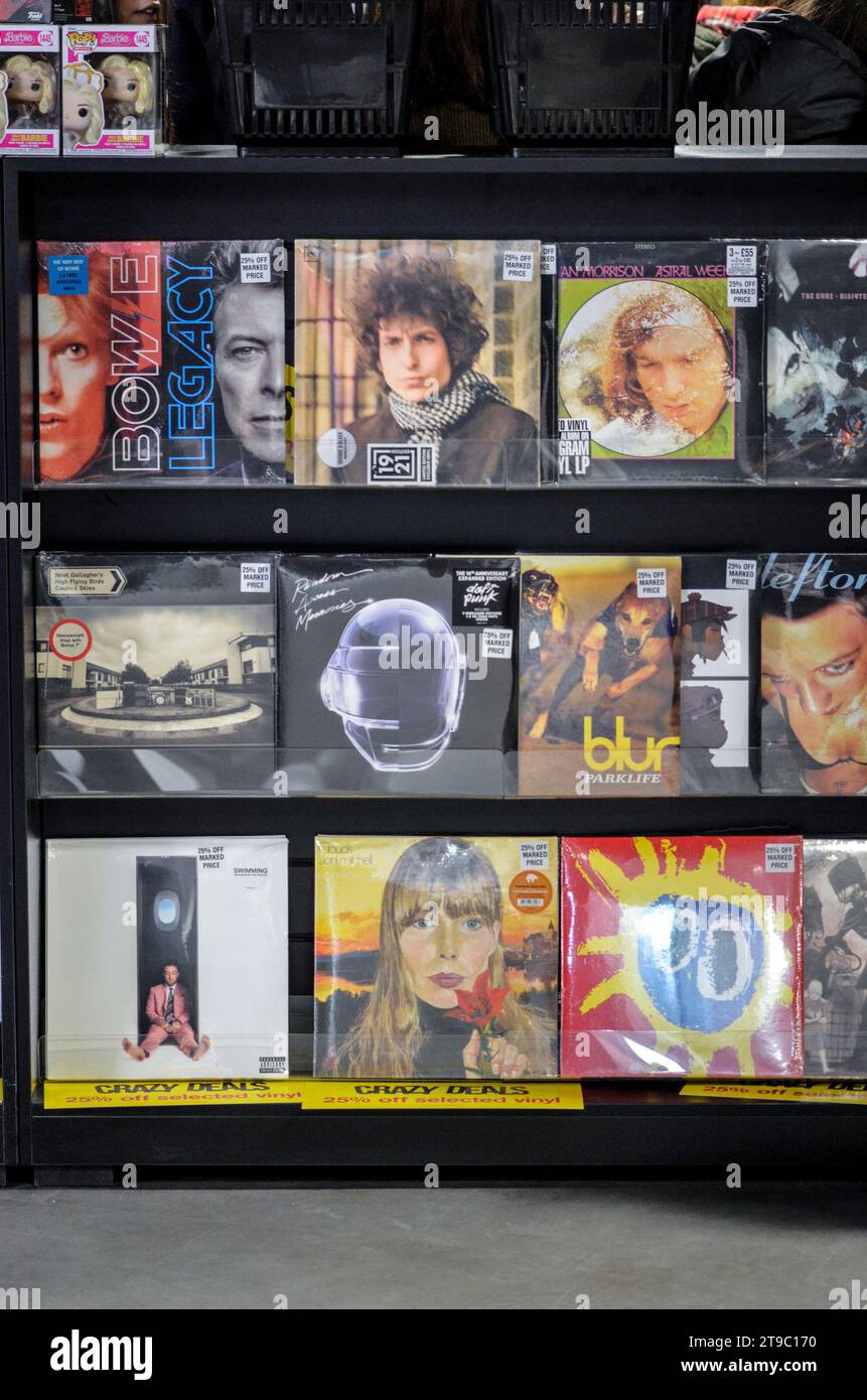 HMV's flagship record store has been reopened by pop band Madness on ...