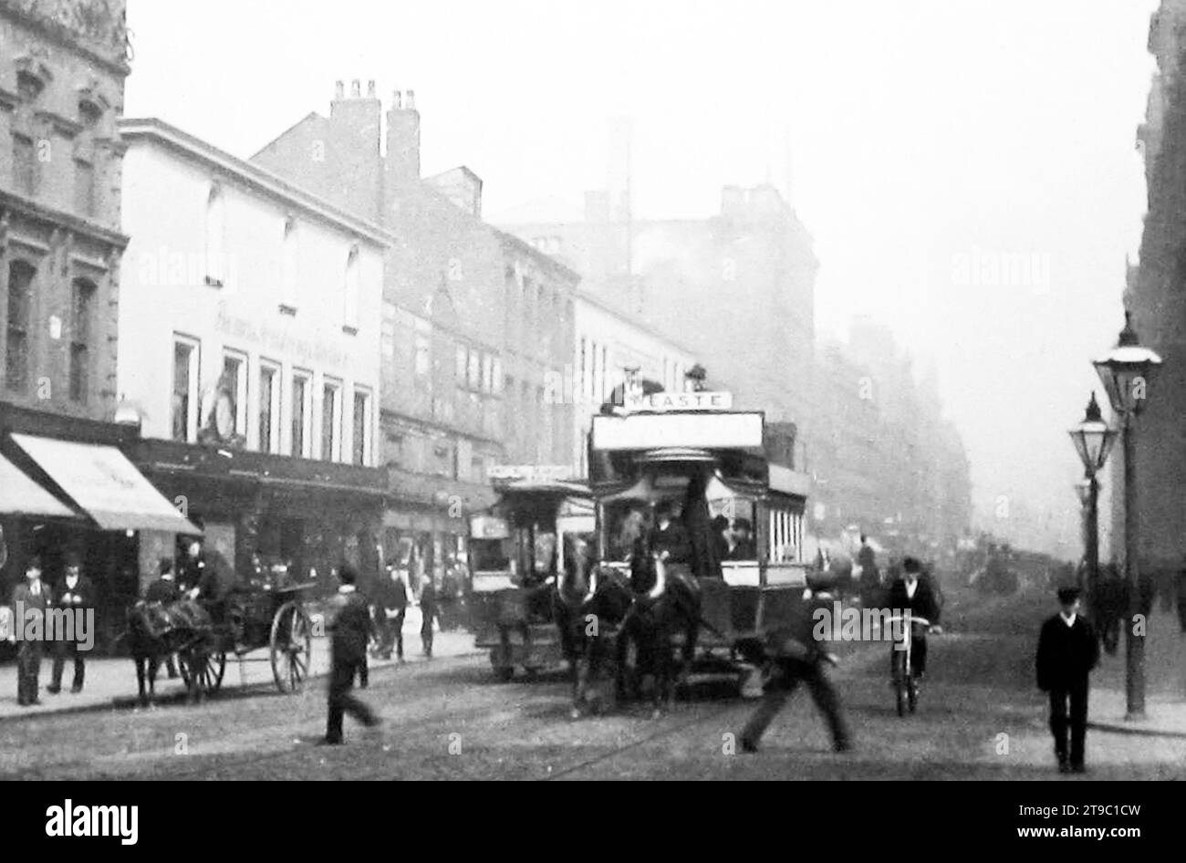 Victorian manchester Black and White Stock Photos & Images - Alamy