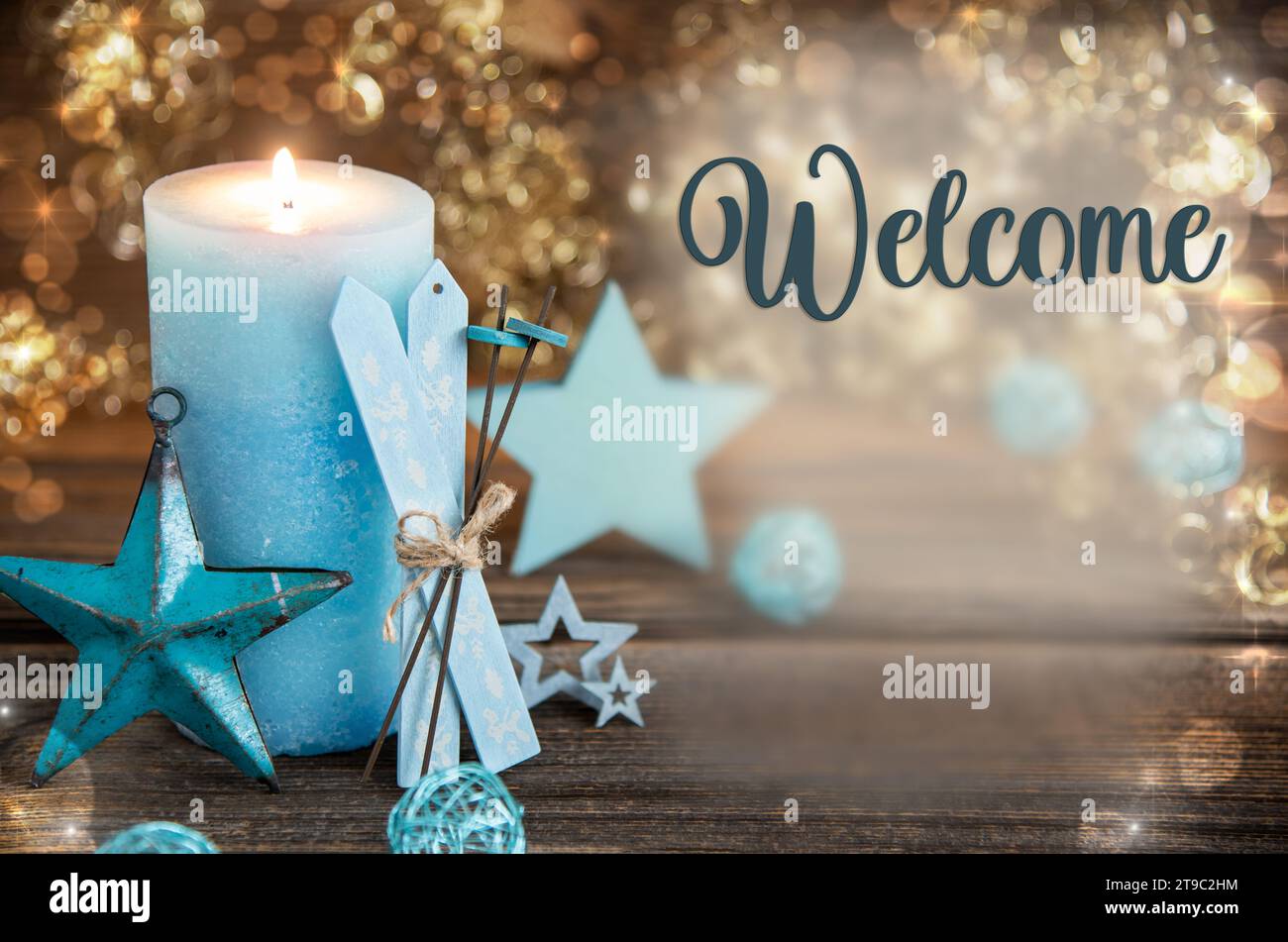 Welcoming christmas guests hi-res stock photography and images - Alamy