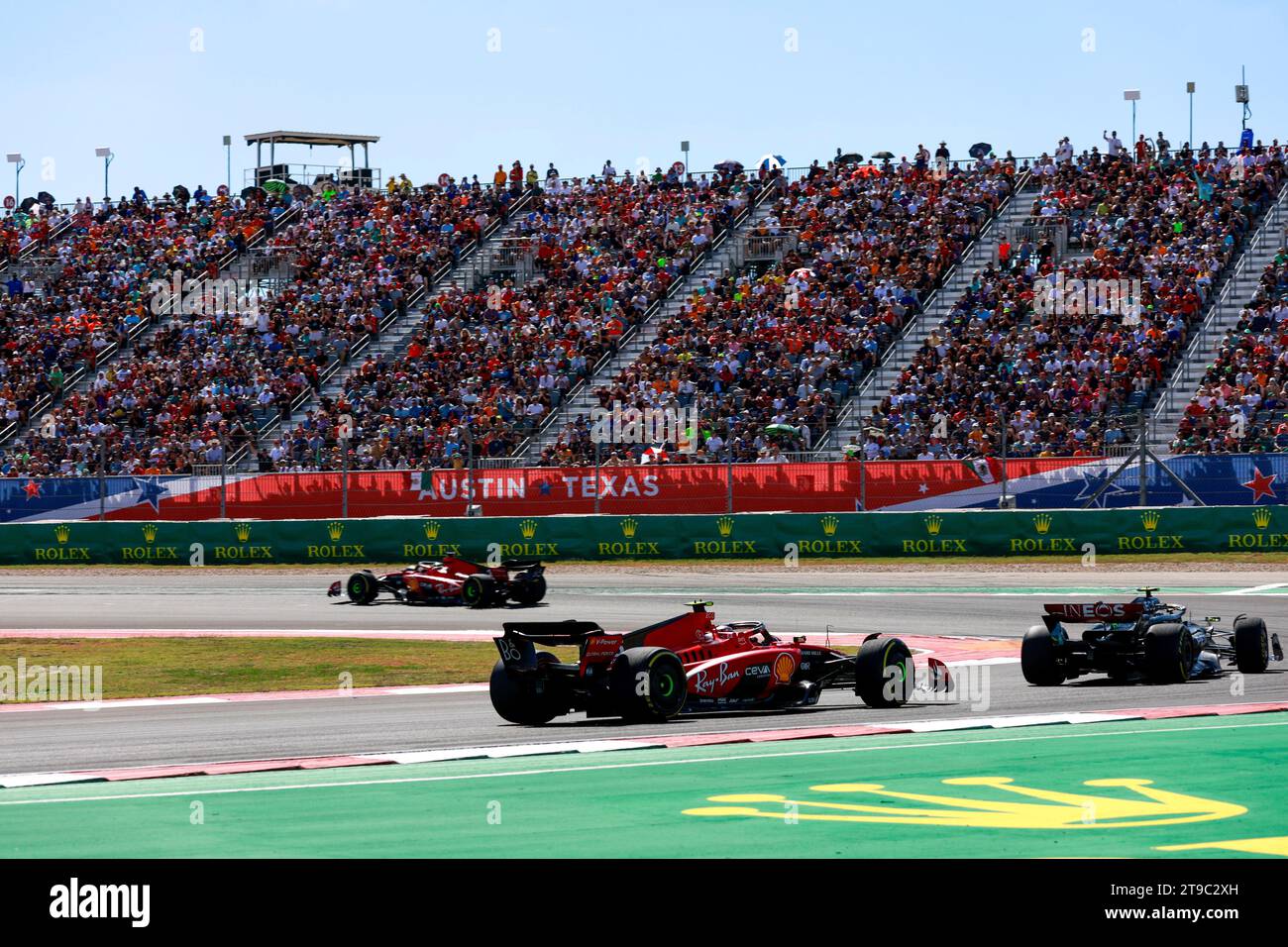 Austin, USA. 22nd Oct, 2023. #55 Carlos Sainz (ESP, Scuderia Ferrari ...