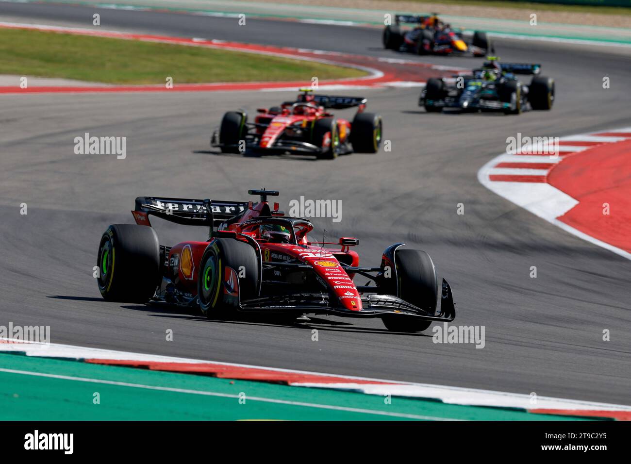 Austin, USA. 22nd Oct, 2023. #16 Charles Leclerc (MCO, Scuderia Ferrari ...