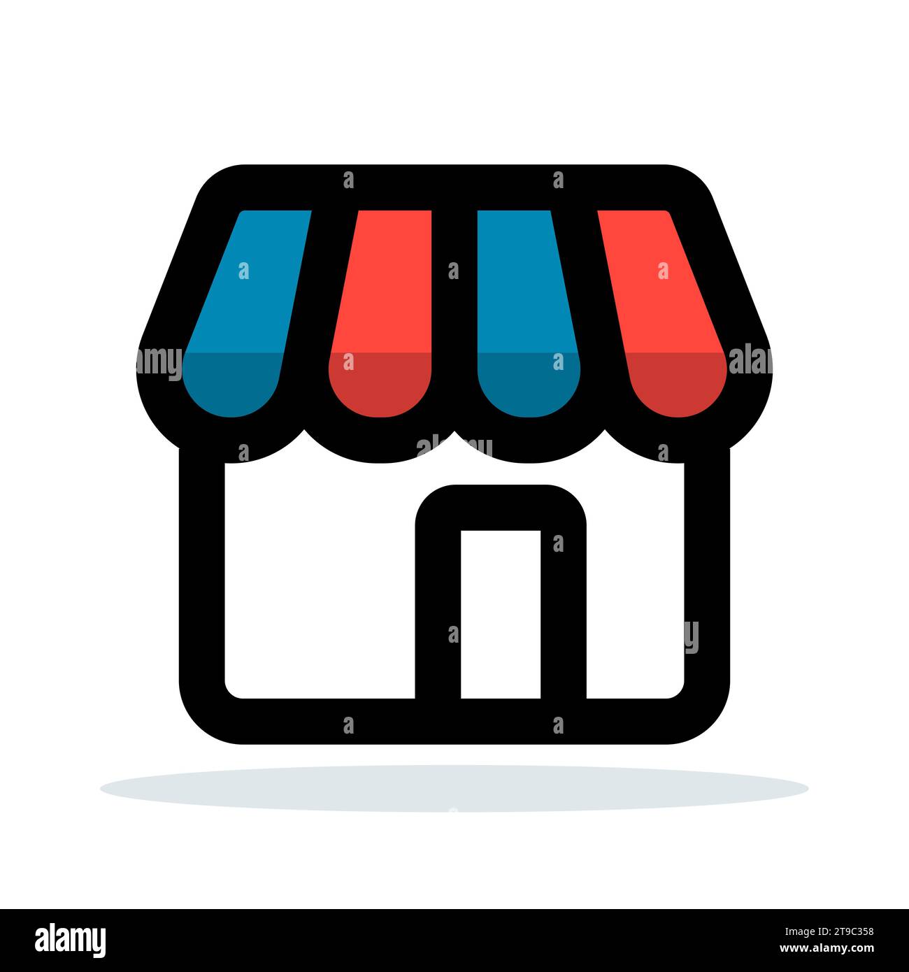 Shopfront icon Cut Out Stock Images & Pictures - Alamy