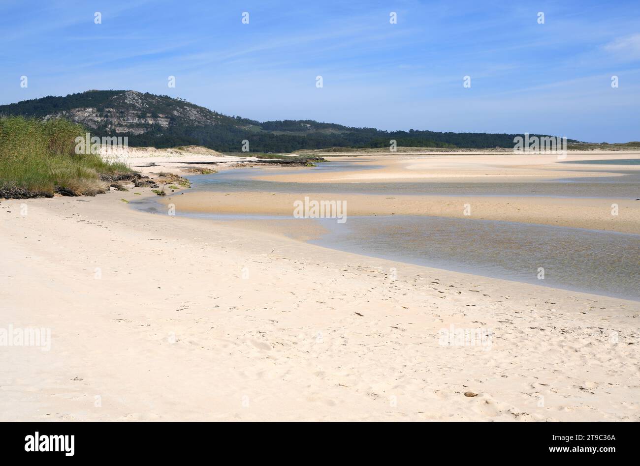 Dunas de Corrubedo y Lagunas de Carregal y Vixan Natural Park. Ribeira ...