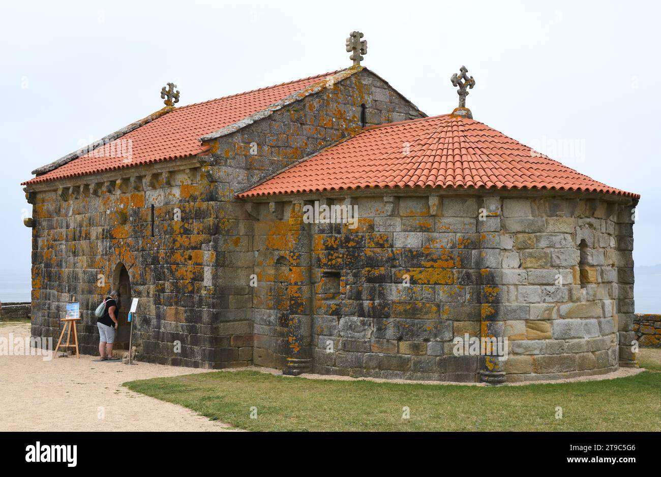 Santa Maria de la Lanzada hermitage (romanesque 12-13th century ...